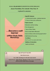 Self Study Skills June 2023 Flyer English – JPIP